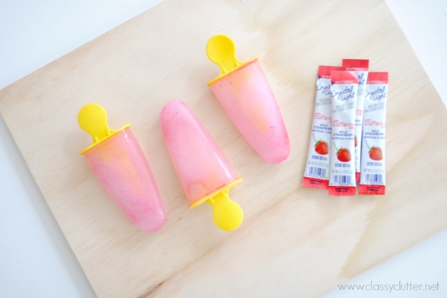 "Mommy's" Crystal Light Energy Popsicles