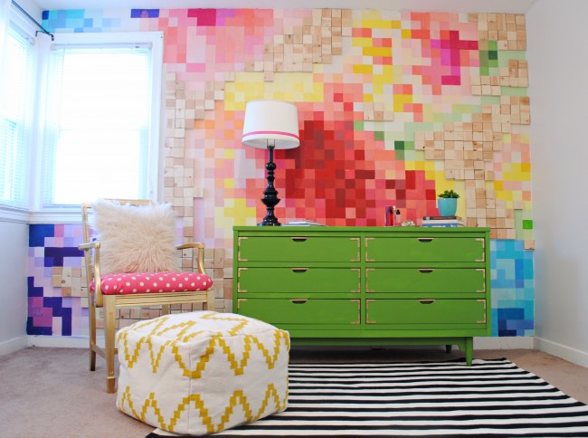 Pixelated Wall Tutorial