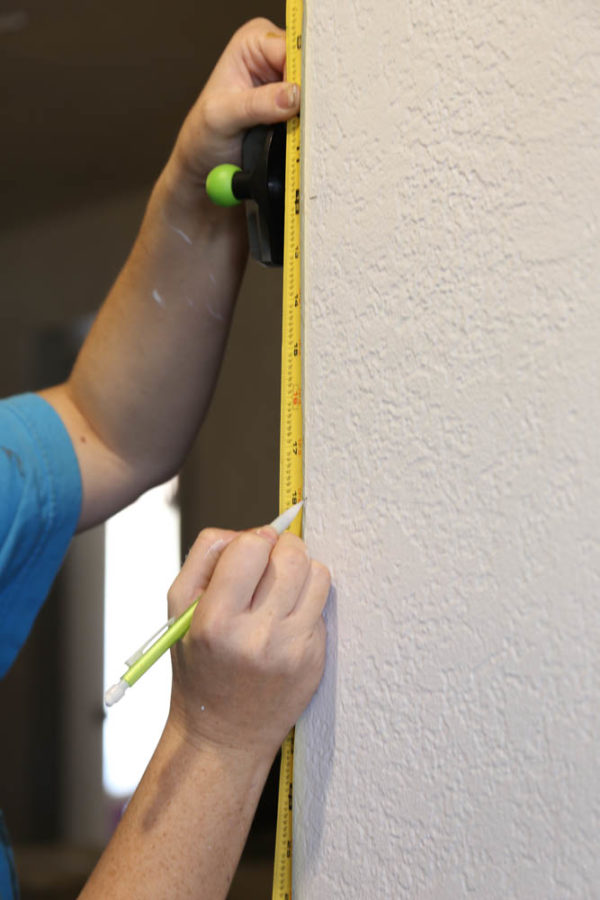 DIY Buffalo Check Wall