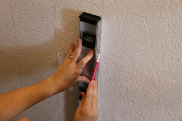 DIY Buffalo Check Wall