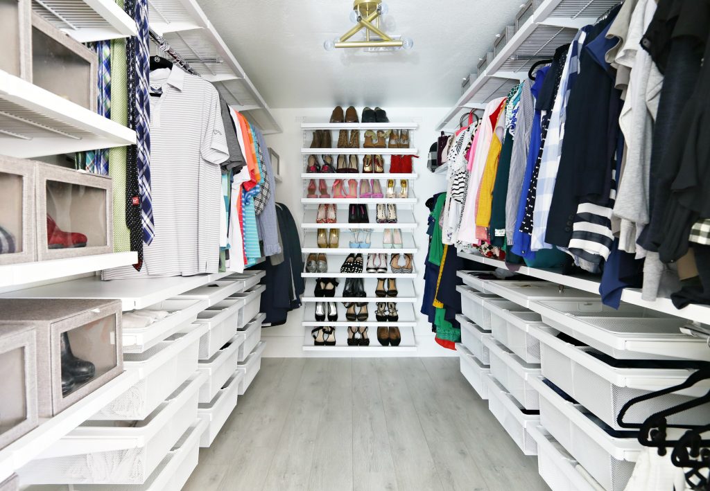 Our closet makeovers with The Container Store and HGTV Magazine