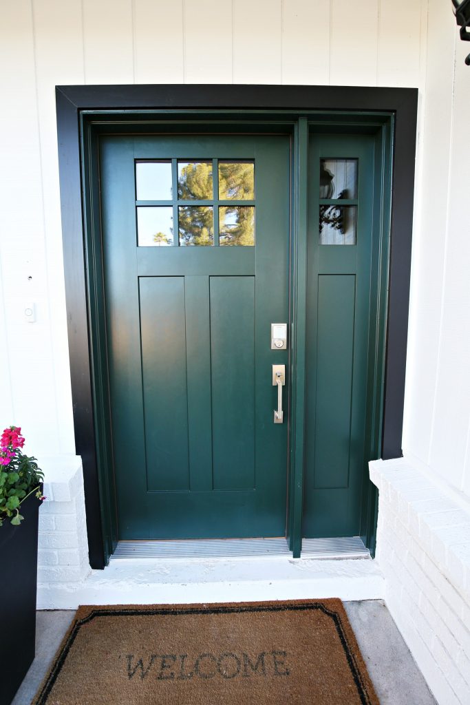 Modern Ranch Reno: New Front Door and Hardware
