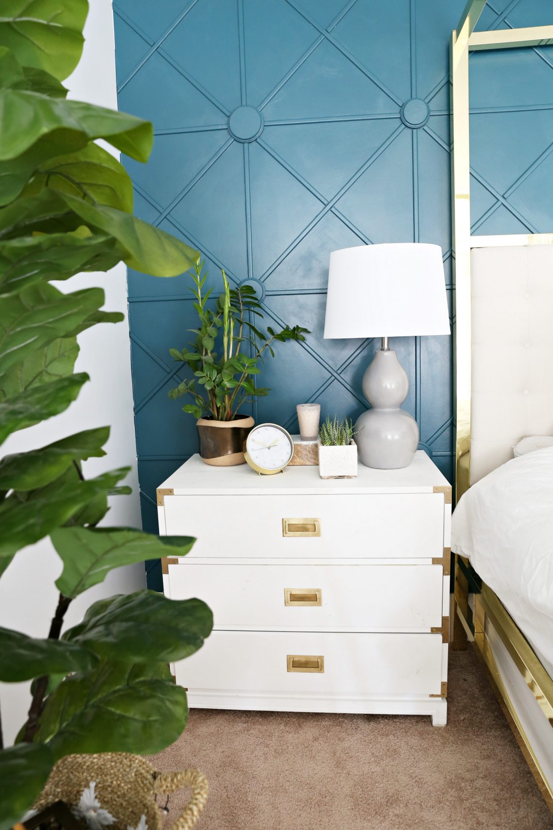 Modern Ranch Reno: Master Bedroom Sources