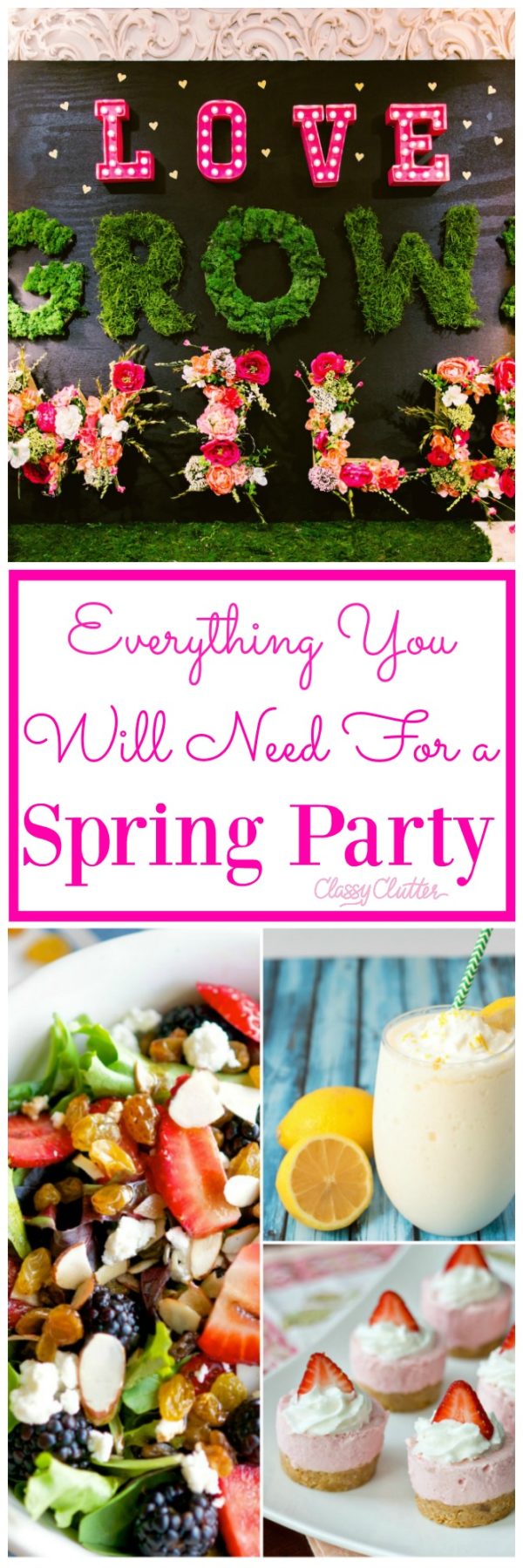 Everything You Need For a Spring Party