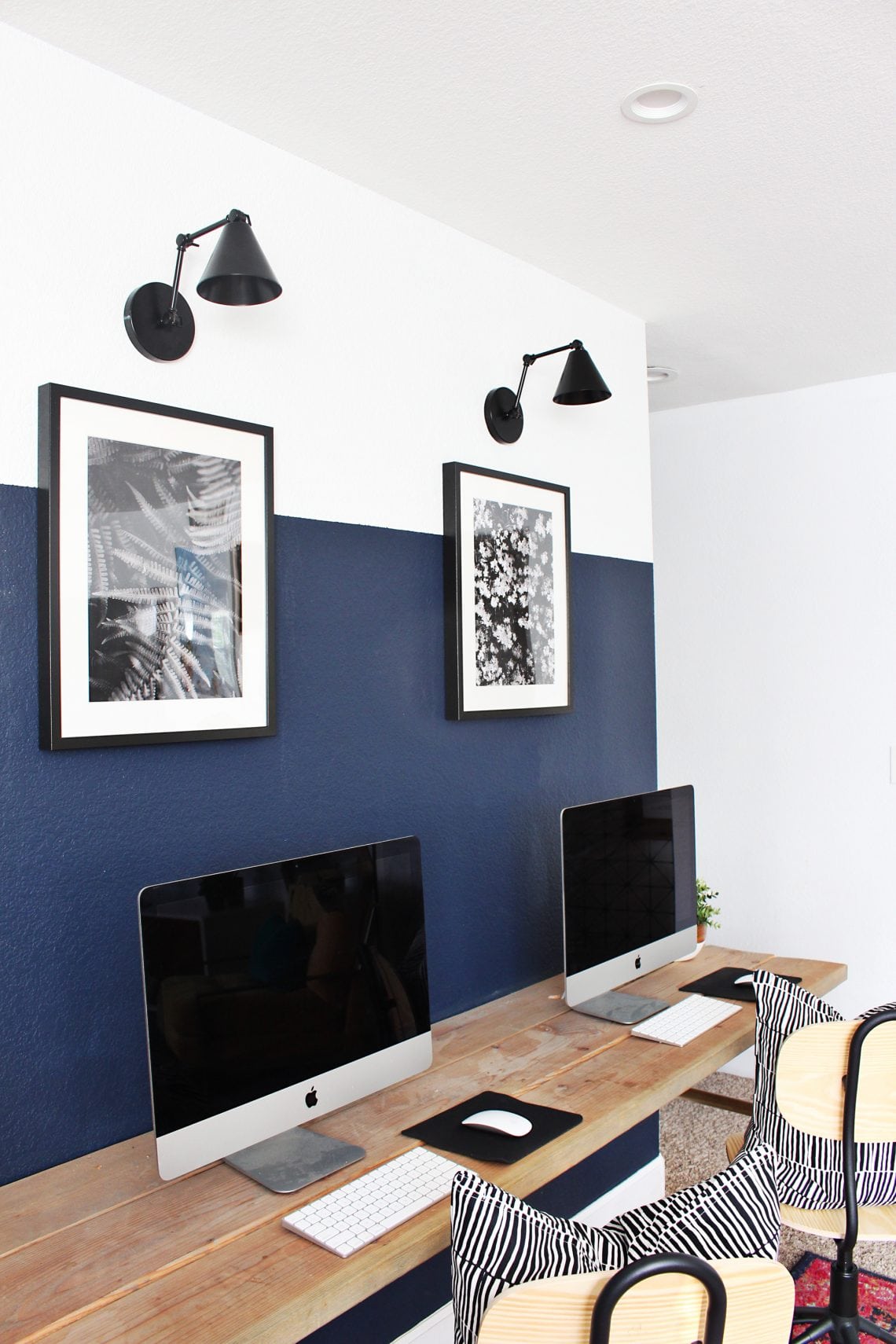 DIY Kids Homework Station - Foolproof way to create a space for you kids!