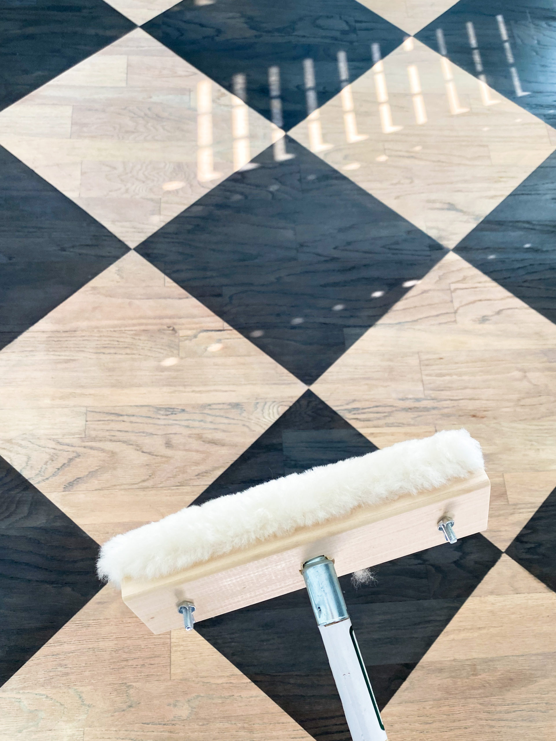 Floor Stain Pattern Ideas