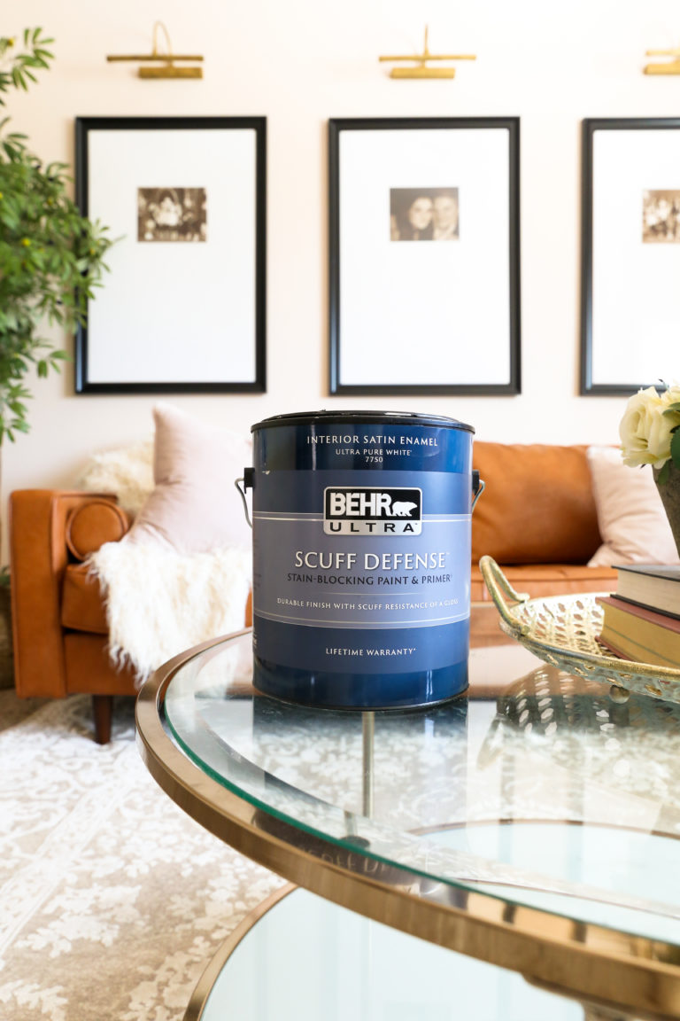 Sophie's Living Room Reveal! | BEHR ULTRA® SCUFF DEFENSE™ Interior Review