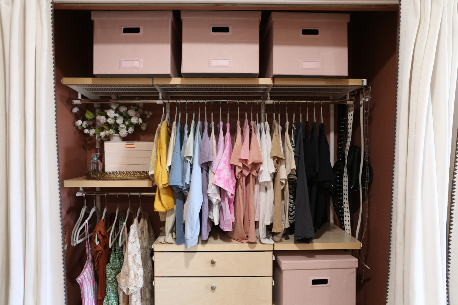 The Container Store Closet Elfa System | Our Honest Review