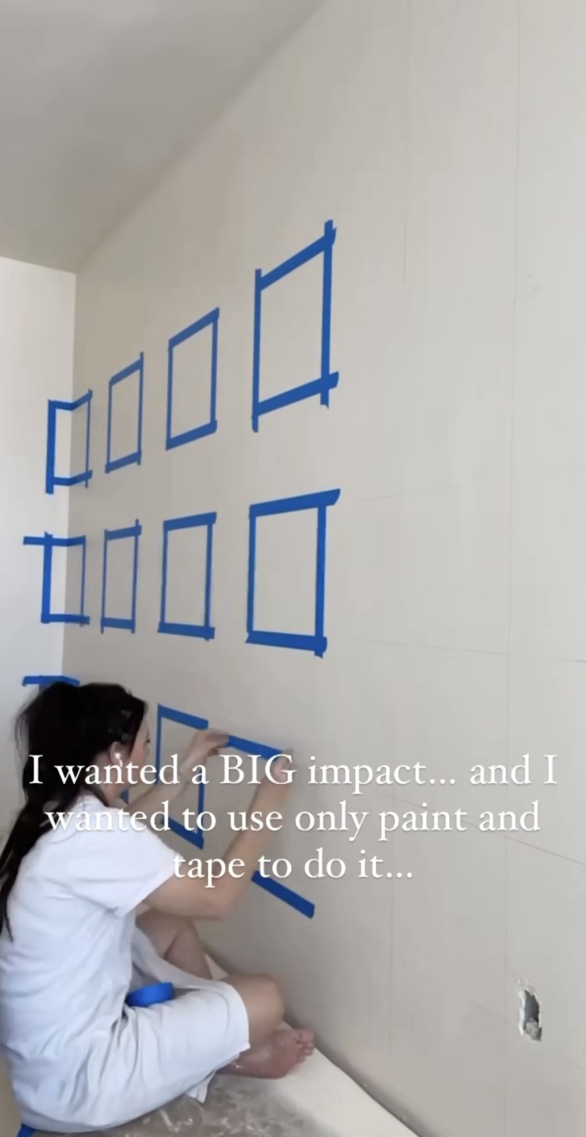 DIY Checkered Wallpaper Hack | Teenage Room Transformation